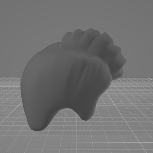 💇 Lego Flicker Hair・ OBJ File for 3D printing・Cults