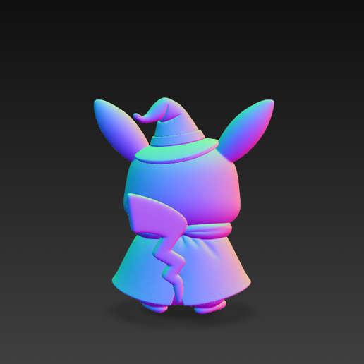 🧙‍♀️ Pikachu Witch costume Pokemon halloween・ STL File for 3D printing ...