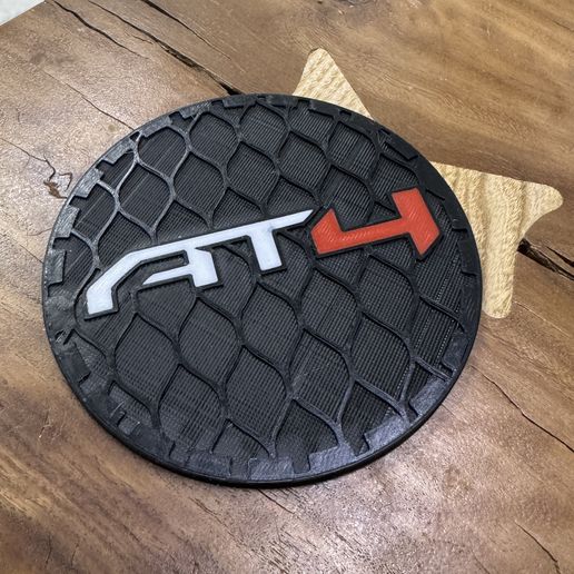 Free STL file GMC sierra AT4 Coster 🛞 ・3D print design to download・Cults