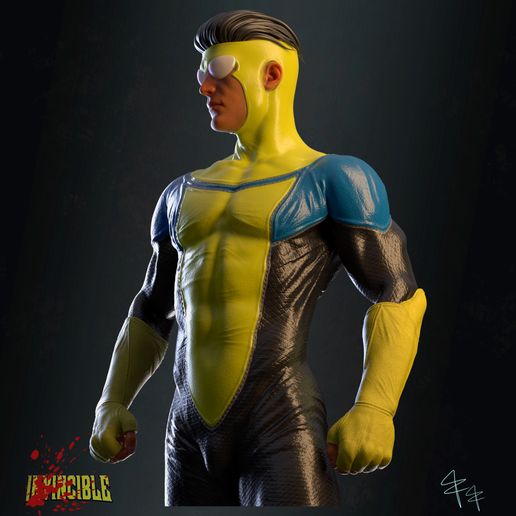 🎨 Invincible Fan Art・ STL File for ・Cults