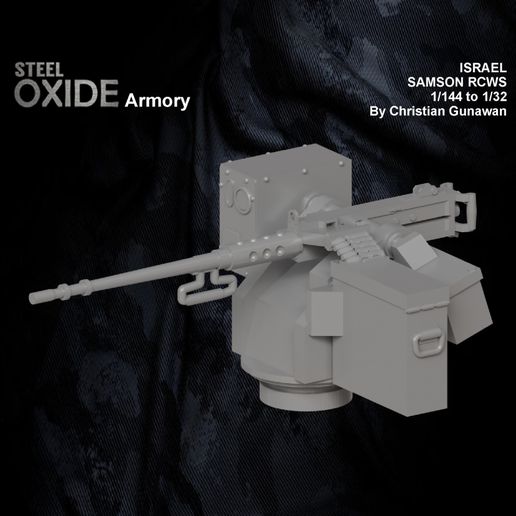 Archivo 3D Samson Remote Controlled Weapon Station 🔫 ・Diseño de ...