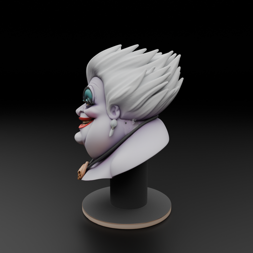 👤 bust Ursula・ 3D File for 3D printing・Cults