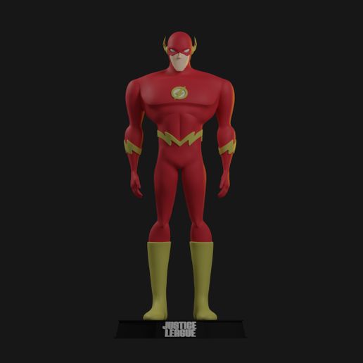 🏹 the flash justice league unlimited・ STL File for 3D printing・Cults