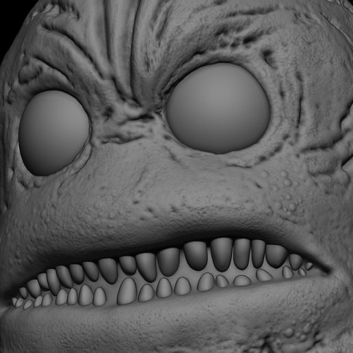 🥷 3D PRINTABLE KRANG MIRAGE NINJA TURTLES TMNT・ STL File for 3D ...