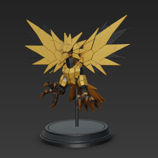 🦸 Mecha Legendary Birds Pack・ STL File for 3D printing・Cults