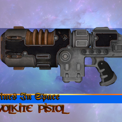 🔫 Volkite Pistol・Free STL File for 3D printing・Cults