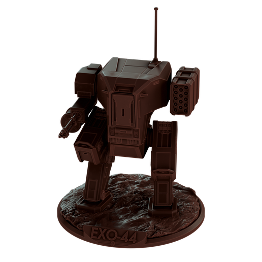 🤖 Exo-44 Walker Exosuit (Helldivers II)・ STL File for 3D printing・Cults
