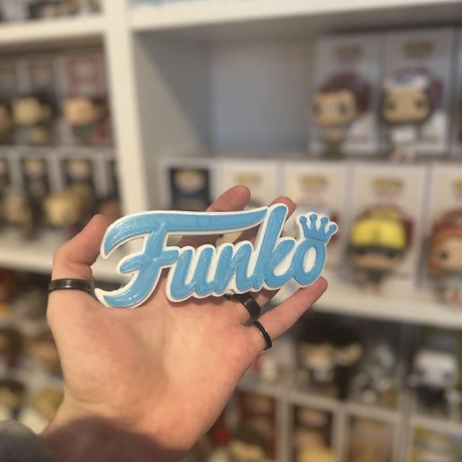 🚩 Funko Logo Multicolour 3D Print Files・Free 3MF File for ・Cults