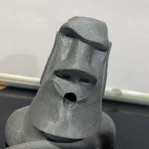 🗿 Moai ashtray・Free STL File for 3D printing・Cults