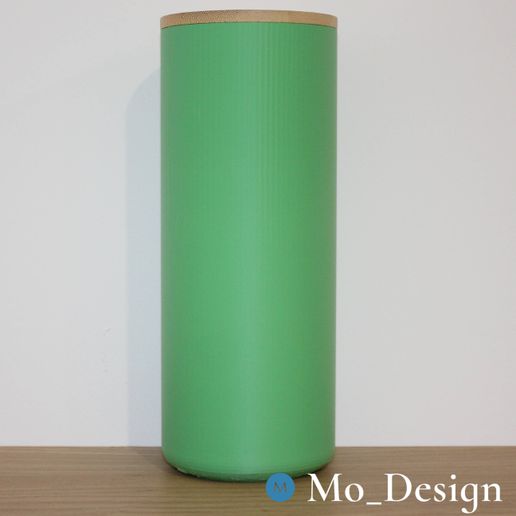 Archivo STL Smooth cylindrical pots (set of 4) 🪴 ・Modelo para descargar ...