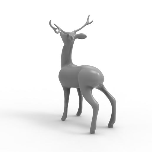 STL file Deer 🦌 (OBJ)・3D printing template to download・Cults