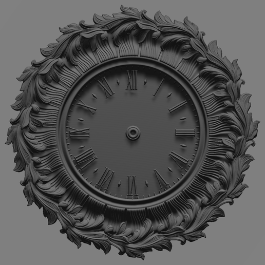 STL file clock171c stl cnc design 🕰️ ・3D printing model to download・Cults