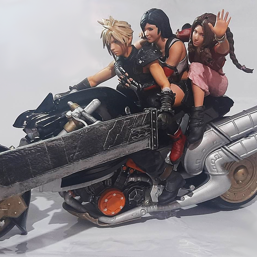 ☁️ Final Fantasy VII Rebirth Hardy Daytona Cloud Tifa Aerith PREMIUM ...