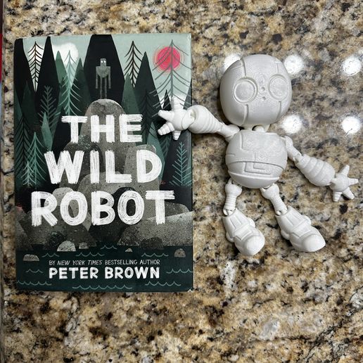 🤖 The Wild Robot / Flexi Articulated Fidget Toy print in place no ...