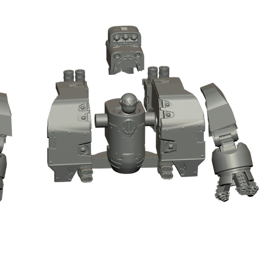 🔨 Dreadnought leviathan・ OBJ File for 3D printing・Cults