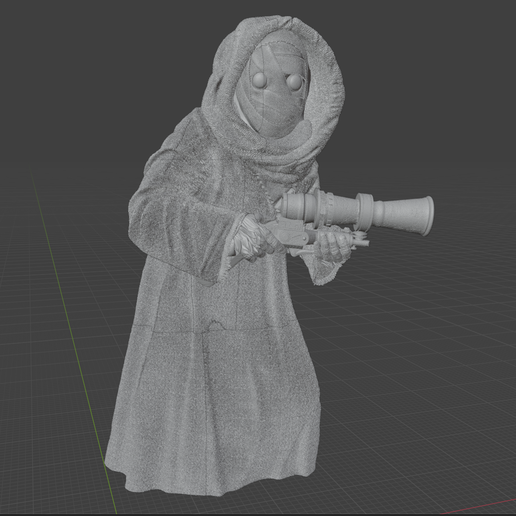 ⭐ Life-Size Star Wars Jawa – 630mm Display Model・ STL File for 3D ...