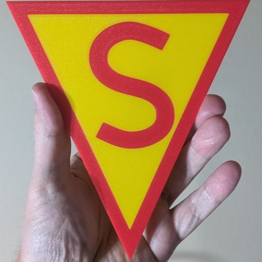 🦸‍♂️ Superman Shield 1938・Free STL File for 3D printing・Cults
