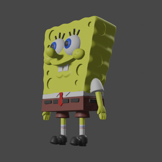 Free STL file Spongebob toy 🐉 ・3D print object to download・Cults