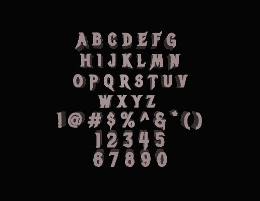 📦 Font bundle 14 different fonts / Font package / Alphabet letters ...