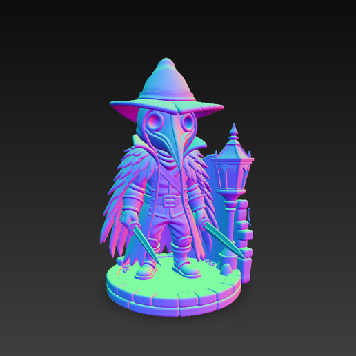 🐦 Eileen the Crow・ STL File for 3D printing・Cults