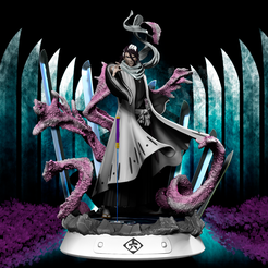 3D printing Bleach - Byakuya Kuchiki Bankai - Senbonzakura Kageyoshi ...