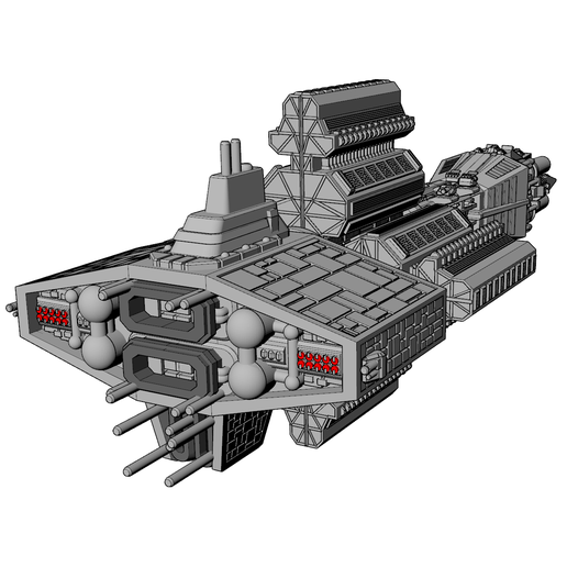 STL file EA Tantalus Assault Cruiser (Mongoose Version) ♟ ・Template to ...