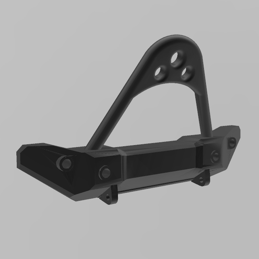 🖼️ Axial SCX10III Front/Rear Bumper・ STL File for 3D printing・Cults