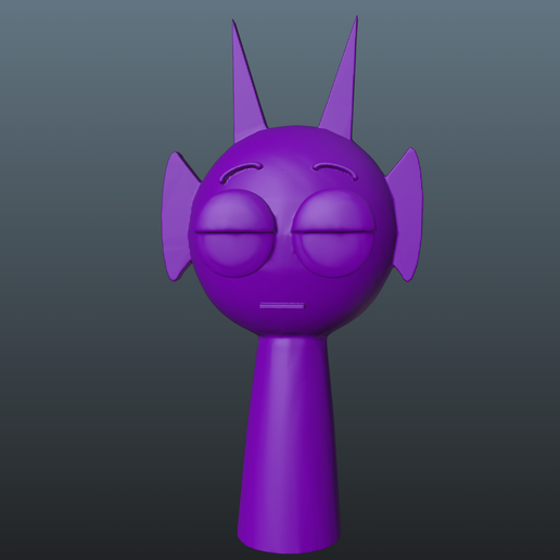 🦸 Sprunki: Durple + Horror Durple・ 3D File for 3D printing・Cults