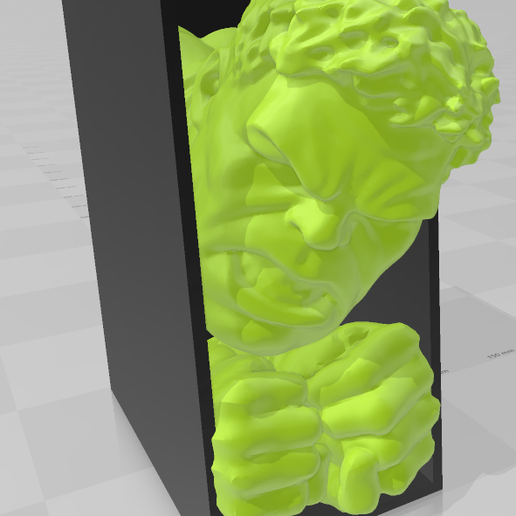 STL file HULK BOOK NOOK 📚 ・3D print design to download・Cults
