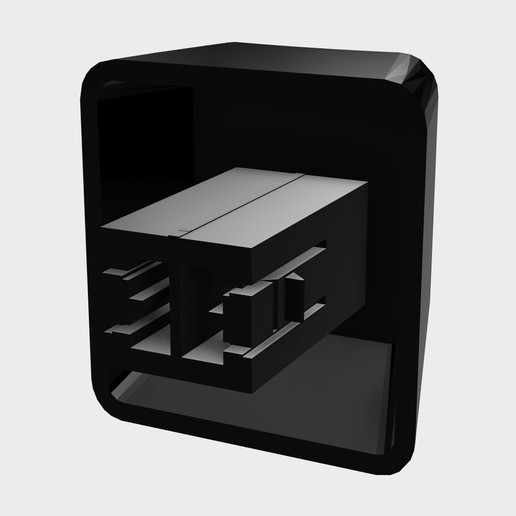 Archivo STL gratis Stalker Keycap for membrane keyboard ⌨️ ・Modelo para ...