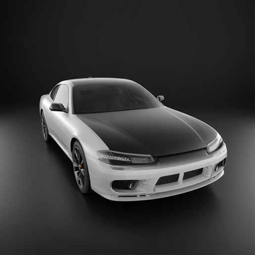 STL file Nissan Silvia S15 🚗 (OBJ)・3D printable model to download・Cults