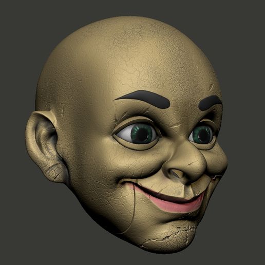 👽 Goosebump 2023 Slappy Mask・ STL File for 3D printing・Cults