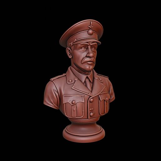 3D file WW1 Soldier Bust 🫡 ・3D printer model to download・Cults