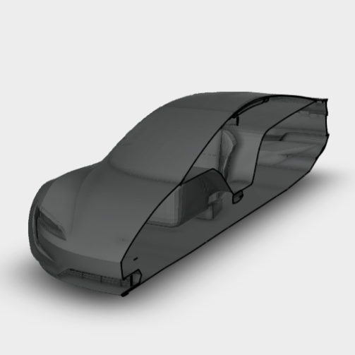 🏠 Tesla Roadster 2020・ 3D File for 3D printing・Cults