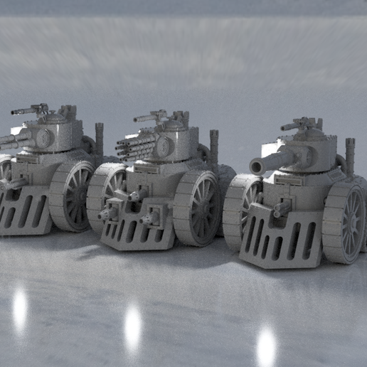 🪖 S01 - steamtank・ 3D File for 3D printing・Cults