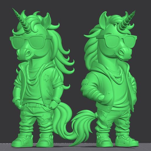 🦄 Urban Swag Unicornz・ STL File for 3D printing・Cults