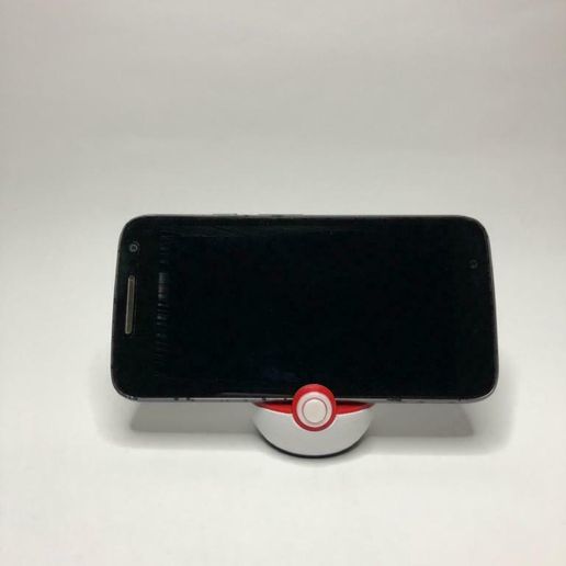 📞 POKEBALL STAND PHONE - MASTER BALL・ 3D File for ・Cults