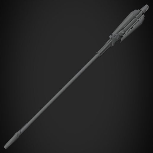 🔫 Overwatch Mercy Caduceus Staff for Cosplay・ STL File for 3D printing ...