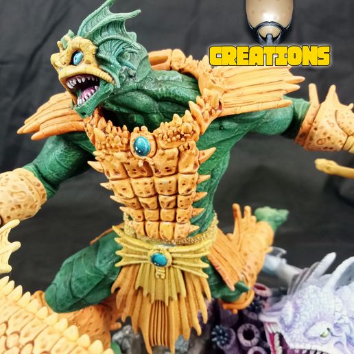 STL file Mer-Man Statue 215mm Tall!!! 🗿 ・3D printing model to download ...
