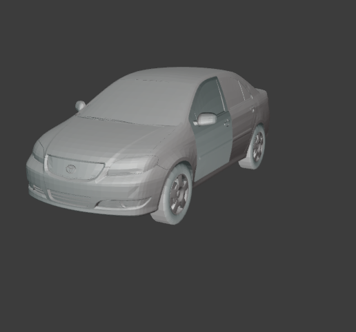 🚗 2005 TOYOTA VIOS・ STL File for 3D printing・Cults