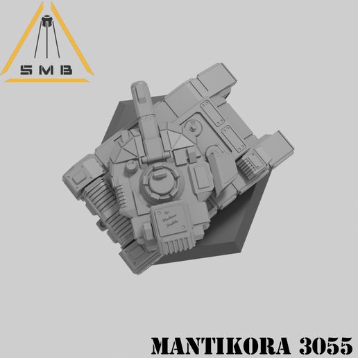 3D file Mantikora 3055 🛰 ・3D printer model to download・Cults