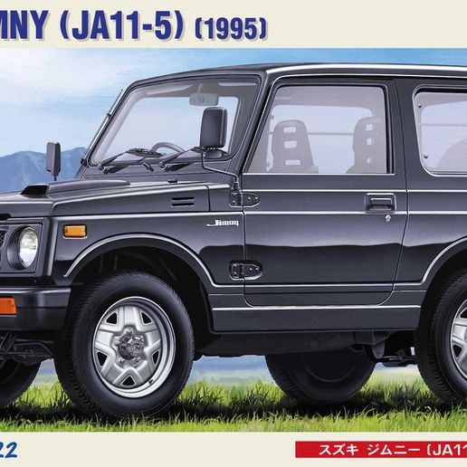 💨 1/24 Salpicadero Suzuki Jimny JA11 LHD・Archivo STL para Impresión 3D・Cults