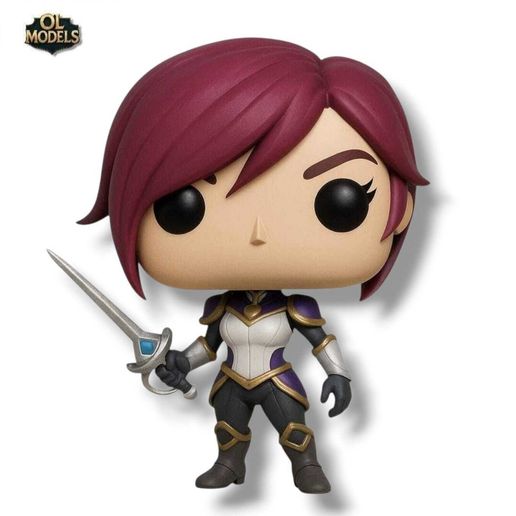 🔝 Fiora Chibi Figure League of Legends 3D Model・Free STL File for 3D ...