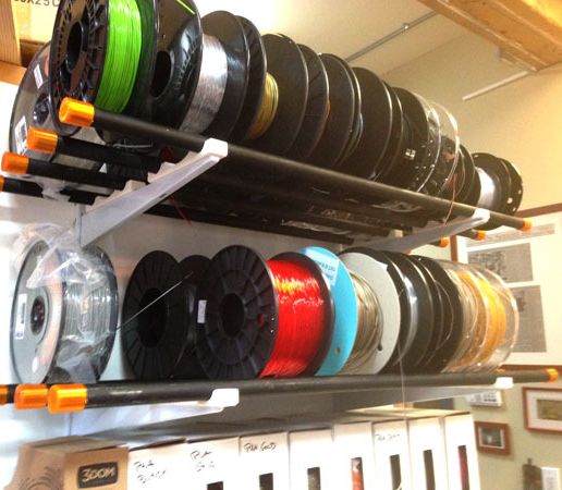 🔧 Spool Storage Rack・Free 3D File for ・Cults