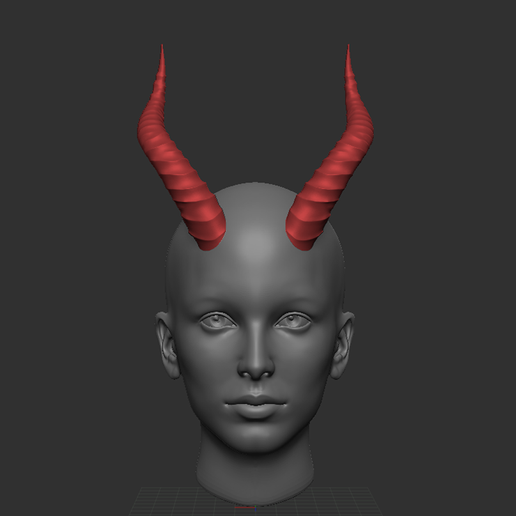 🐐 Goat, Demon, Dragon Horns – Horns for 3D Printing・ STL File for 3D ...