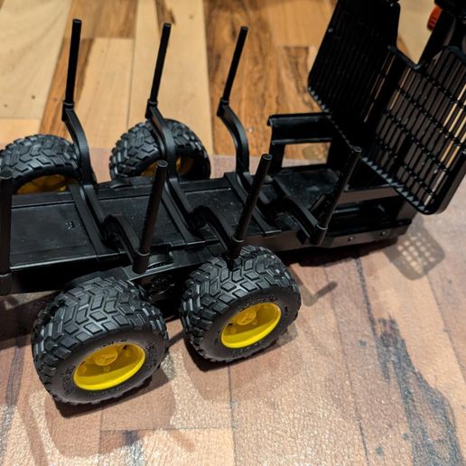 🚐 Bruder Logging Trailer Stakes・ 3MF File for 3D printing・Cults
