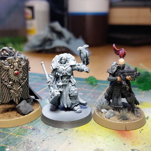 ♀️ Female Inquisitor Coteaz・Free STL File for ・Cults