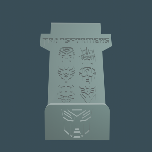 STL file Transformers Cell Phone Holder - FAST PRINTING - 3D Phone ...