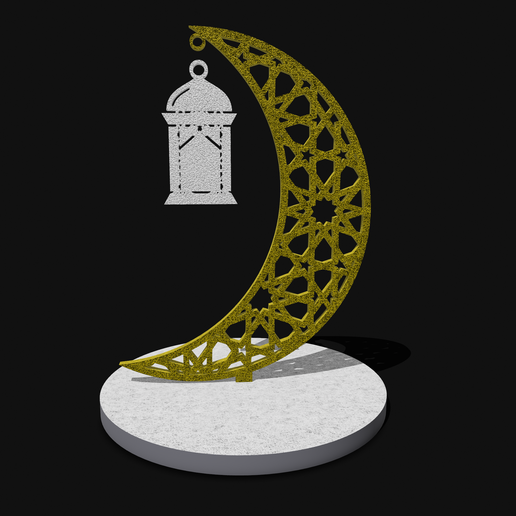 🎨 Ramadan helal・ STL File for ・Cults