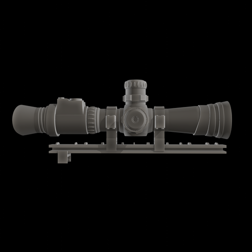 🪖 Printable 8x Scope stl 3mf・ STL File for 3D printing・Cults